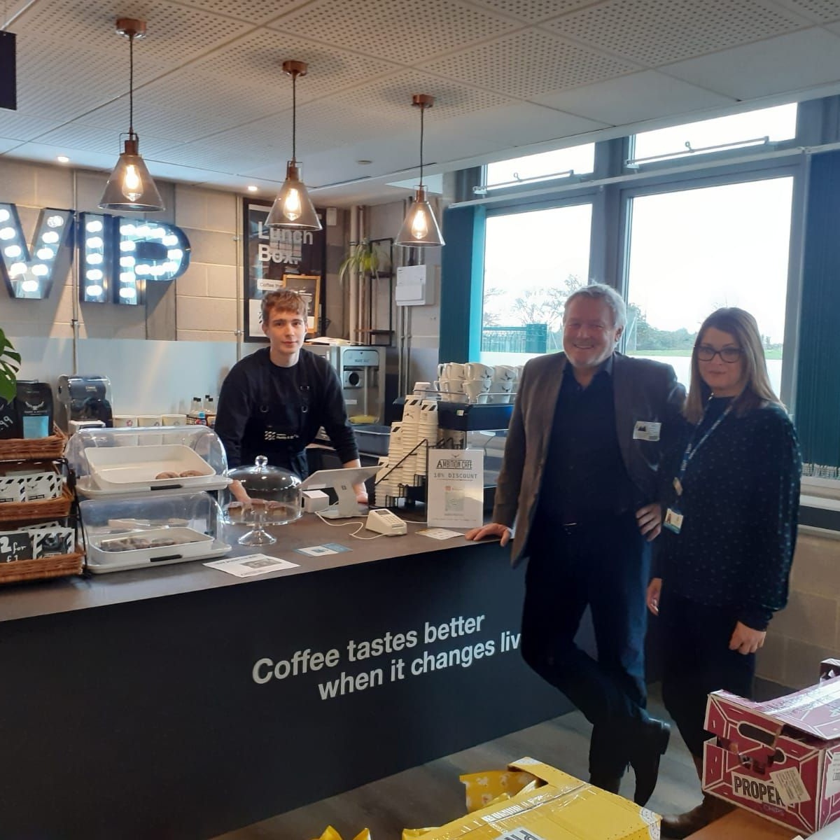 Market Field College - Ambition Café - Grand Opening